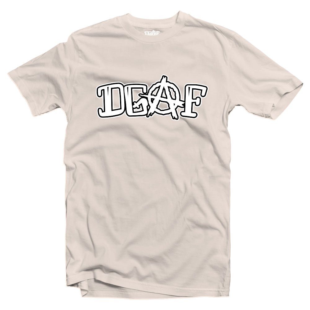 OG DGAF Logo Tee - Cream – DGAF Official