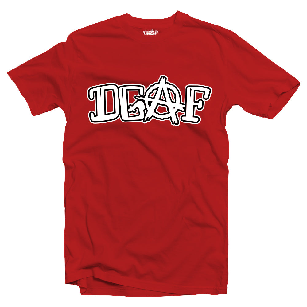 OG DGAF Logo Tee - Red – DGAF Official