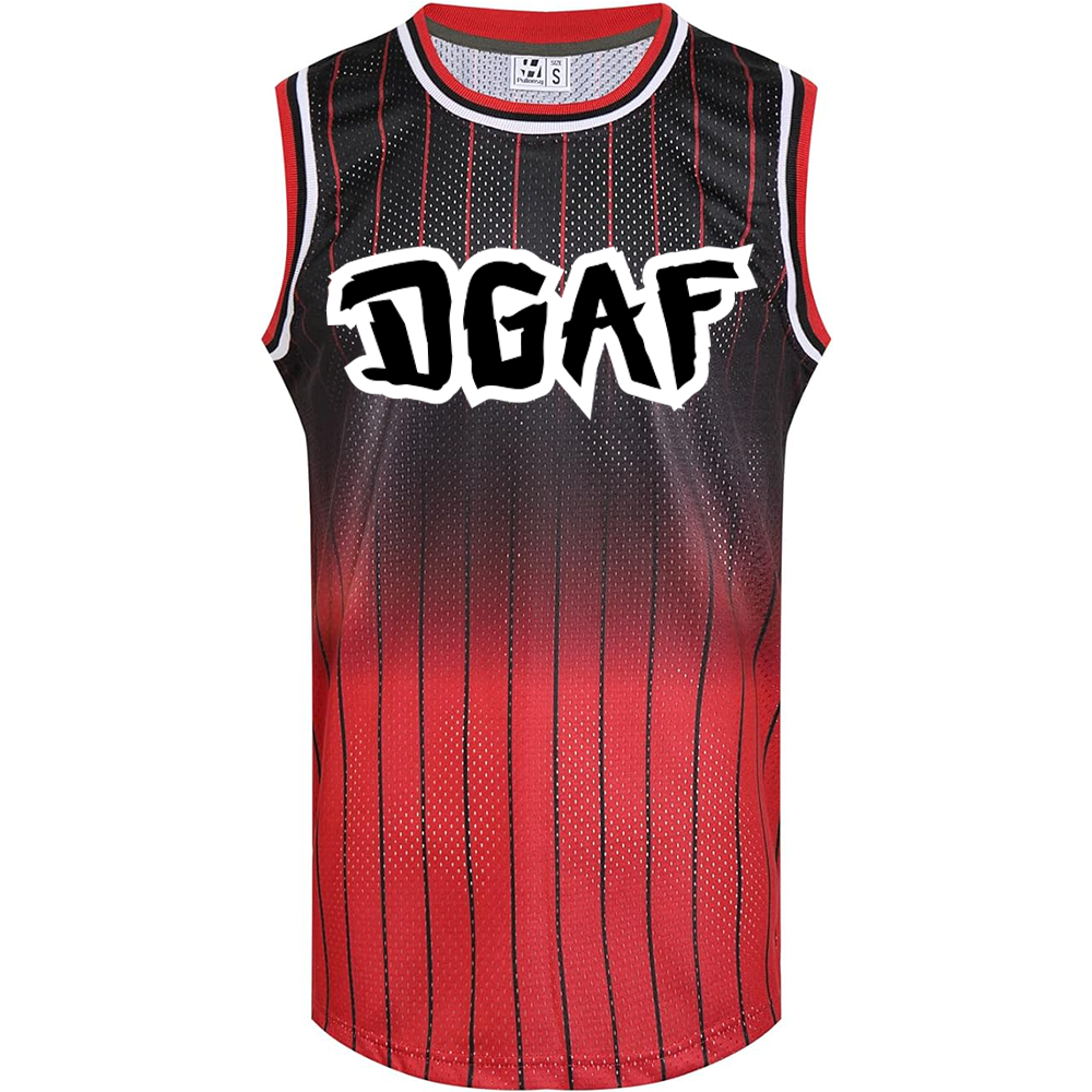 New Logo Red Gradient Jersey – DGAF Official