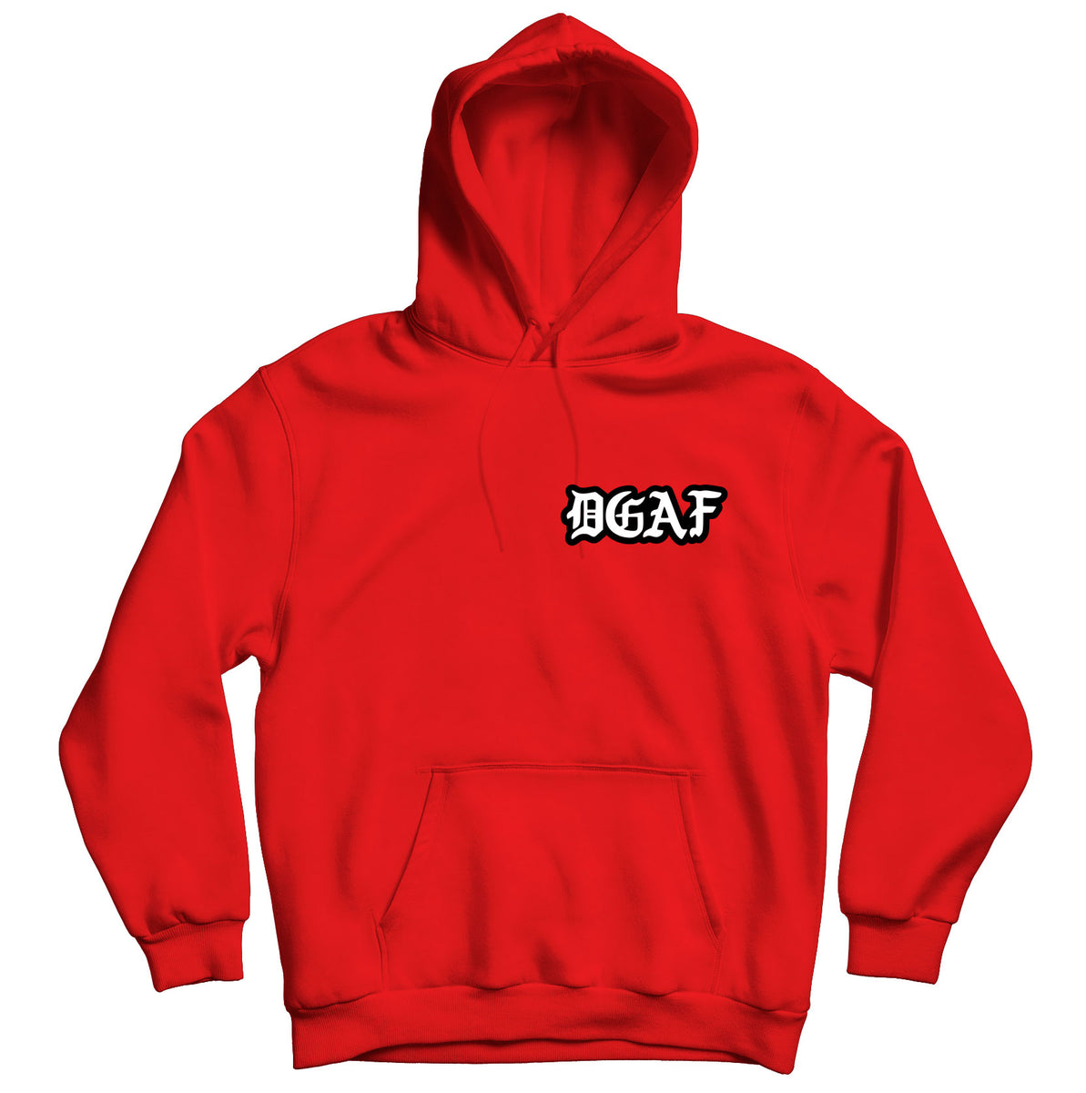 Still DGAF - Red Hoodie – DGAF Official